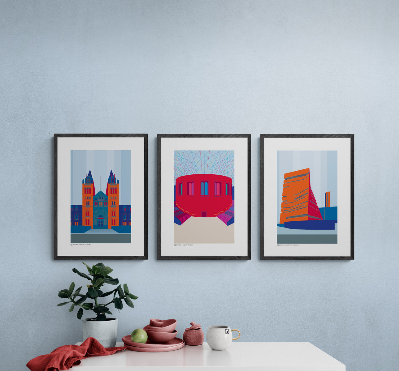 Art prints of London museums — South Island Art