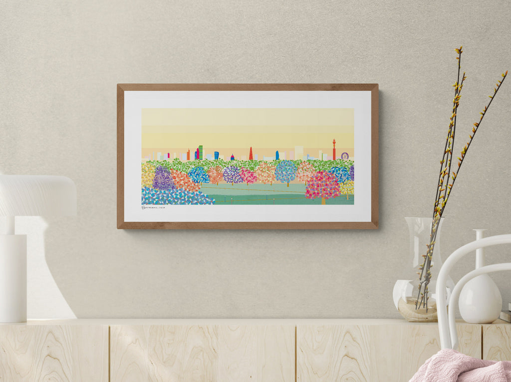 Primrose Hill Art Print — South Island Art