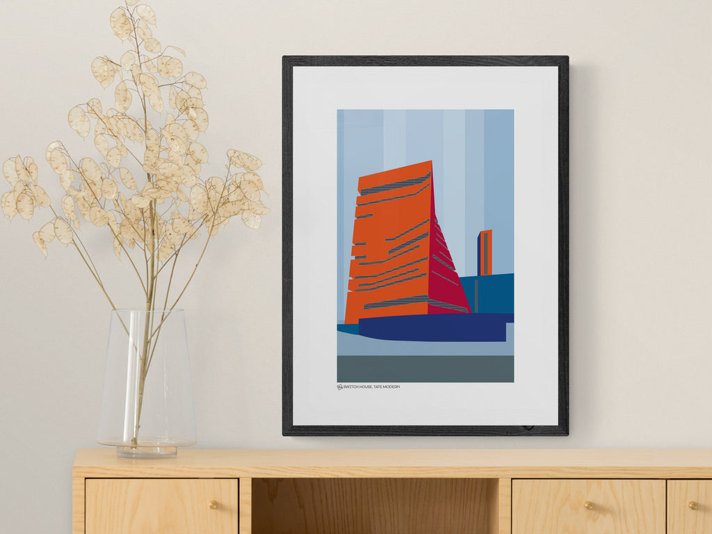 Tate Modern Architecture Print — South Island Art