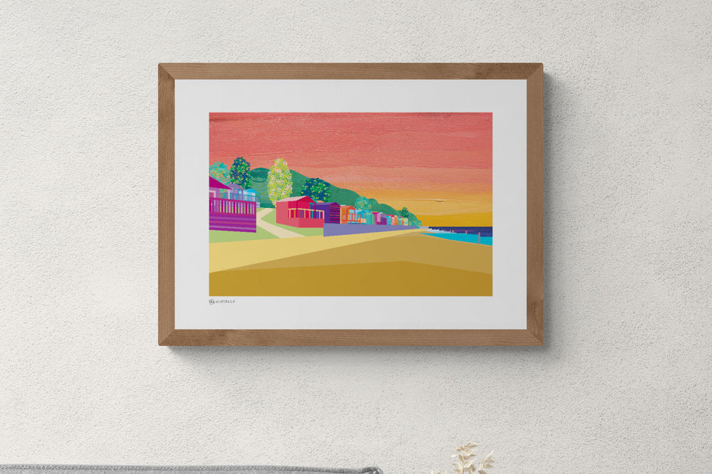 Whitstable English Coastal Art Print — South Island Art